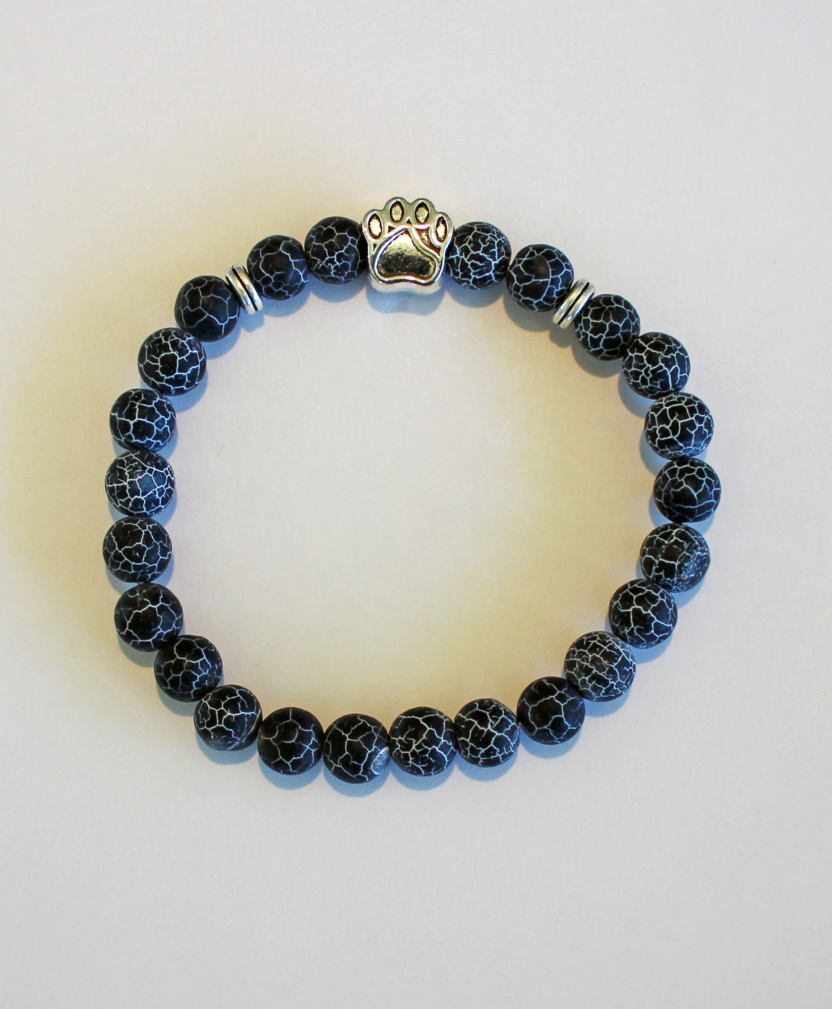 Paw Band Black Crackle – Paw Addict
